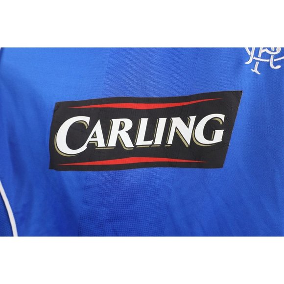 Umbro | Shirts | Vintage Umbro Mens Small Spell Out Carling Glasgow ...